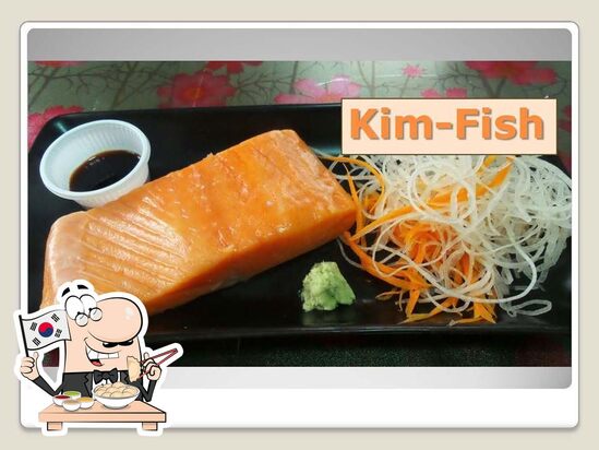 Menu at Kim-Fish restaurant, Nonthaburi
