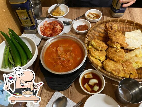 Menu at Jeonju Jeon Jip restaurant, Seoul, 19 Dongjak-daero 7-gil