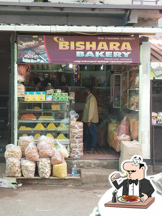 Menu at Al Bishara Bakery, Kasaragod