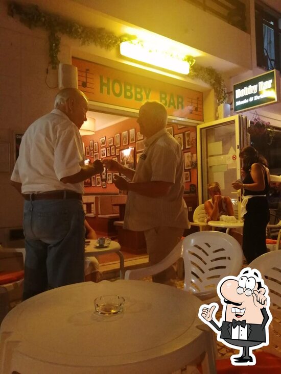 Menu em Hobby Bar, Monte Gordo