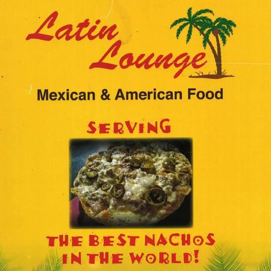 Menu at Latin Lounge restaurant, East Chicago