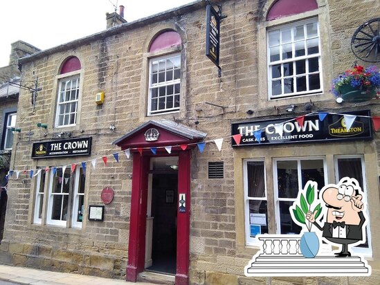 Menu at The Crown Inn restaurant, Pateley Bridge