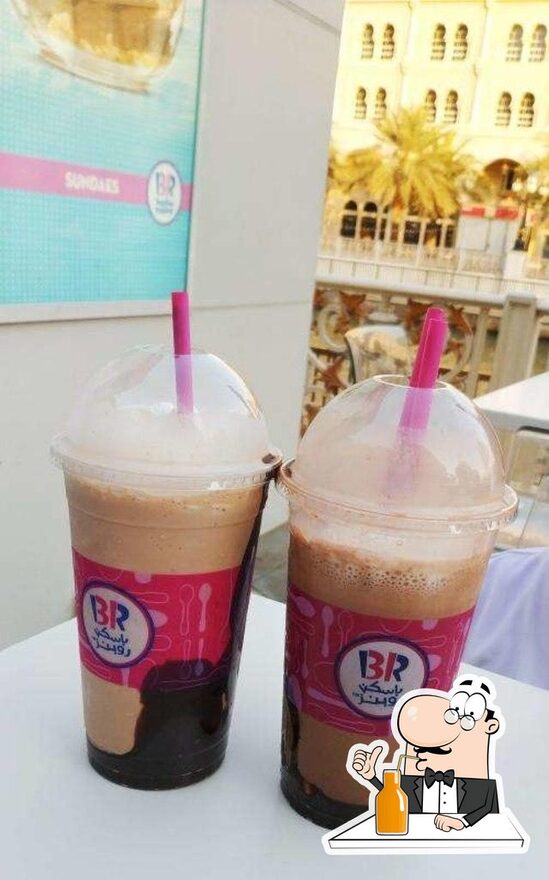Menu at Baskin n robin's restaurant, Sharjah, 89FG+3Q7