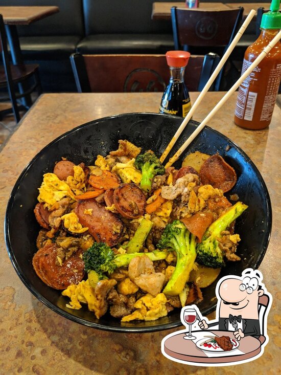 Menu at Genghis Grill restaurant, Moore, S I-35 Service Rd