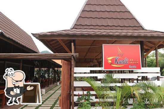 Menu at Kuali Mas restaurant, Singkawang