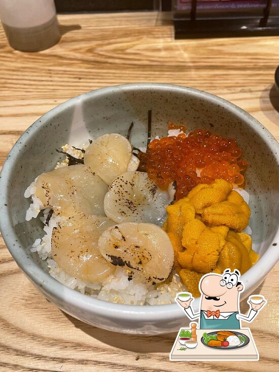 Carta del restaurante Hokkai-Don (Siam Paragon), Bangkok, 991 อาคาร ...
