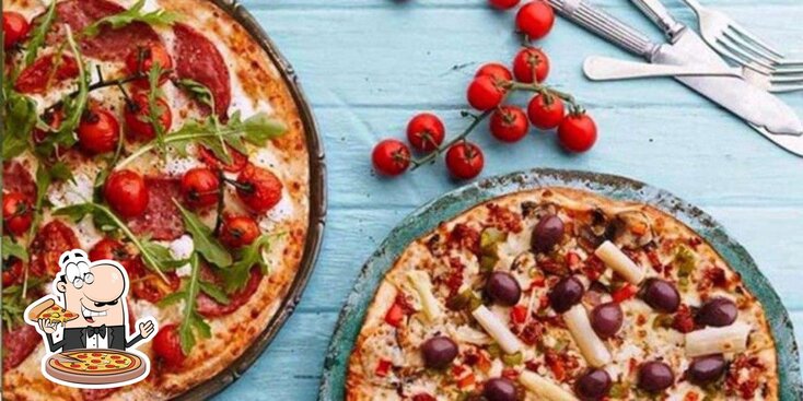 Menu at Fire & Slice pizzeria, Cape Town, 02