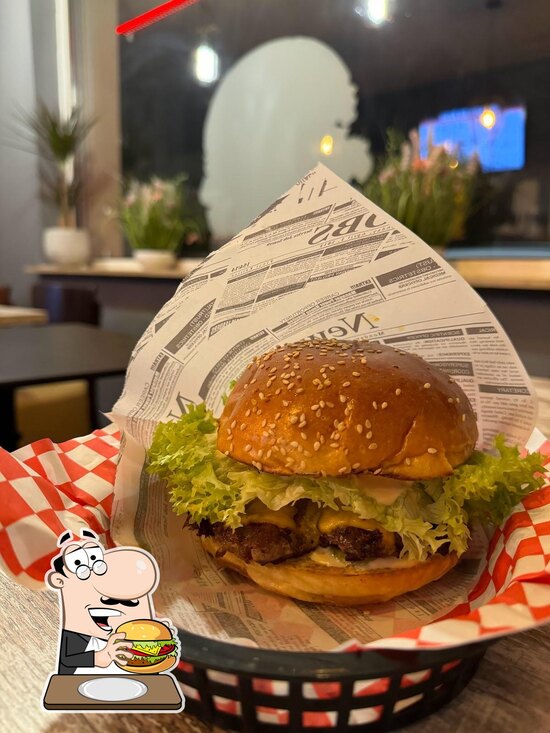 Speisekarte von Haus des Burgers restaurant, Wiesbaden