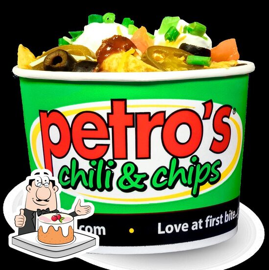 Menu at Petro's Chili & Chips - Fayetteville fast food, Fayetteville