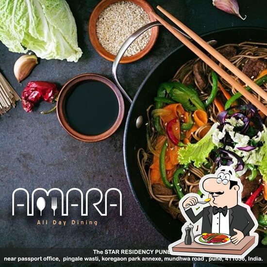 Menu at AMARA - Restaurants and Banquets, Pune