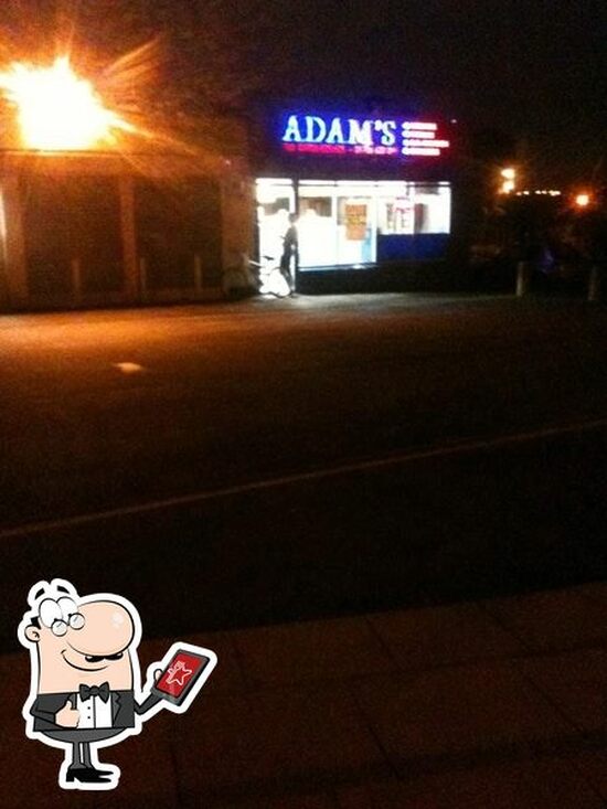 Menu at Adam's Pizza Bar, Heywood