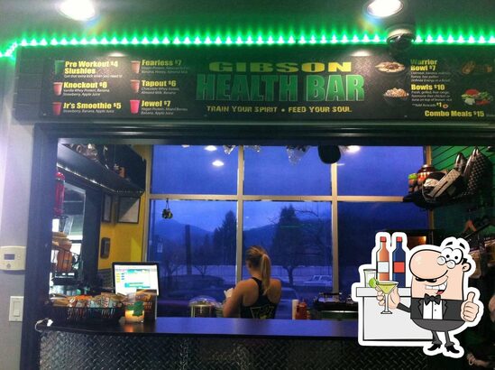 Gibson Kickboxing MMA Healthbar in Port Moody - Restaurant menu and reviews