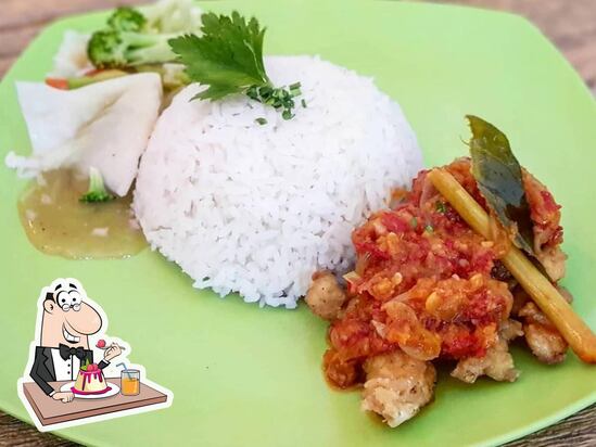 Menu at Kanopi Kopitiam restaurant, Palembang
