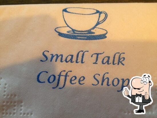 Menu at Small Talk cafe, Irvine
