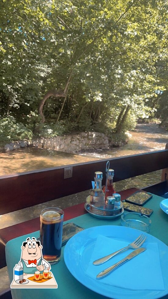 Menu at Kulin dvor restaurant, Semizovac