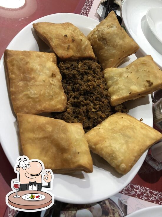 Carta de King's Darbar restaurant, Emiratos Árabes Unidos