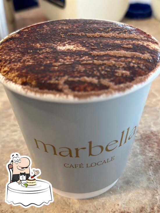 Menu at Marbella Cafe Locale, Royston Park