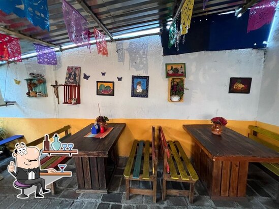 Menu at Mictlán restaurant, Cuautla