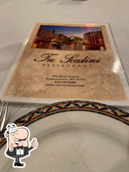 Menu at Tre Scalini restaurant, Farmingdale