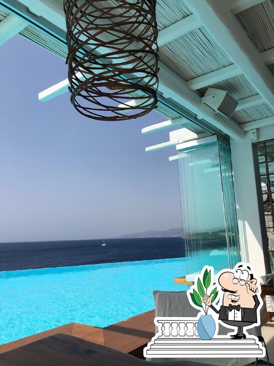 Menu at Zuma, Mikonos