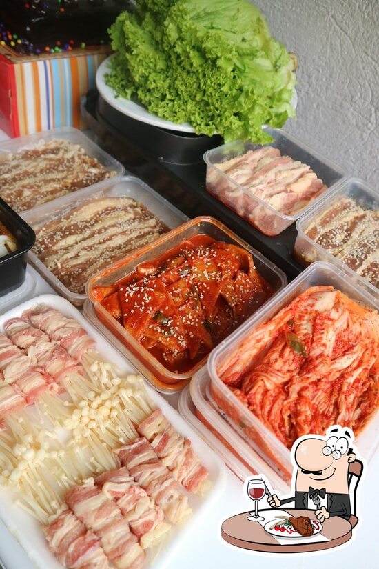 Menu at Gyeona's Samgyupsal restaurant, General Trias