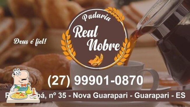 Menu em Padaria real nobre, Guarapari