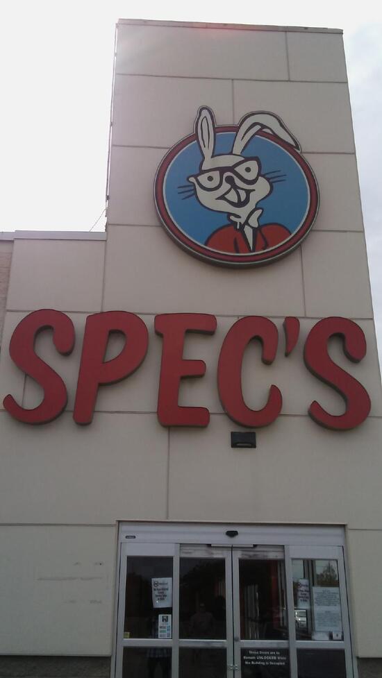 Menu at Spec's Wines, Spirits & Finer Foods restaurant, Dallas