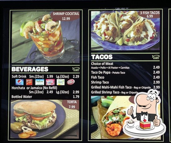 Senor Baja, 12592 Foothill Blvd in Rancho Cucamonga - Restaurant menu ...