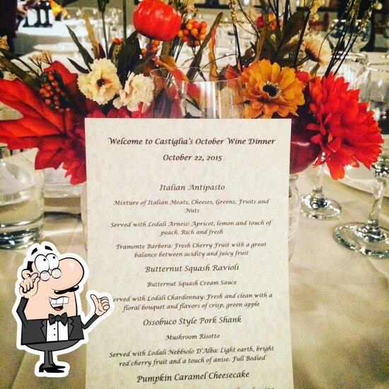 Castiglia's Italian Restaurant, Fredericksburg - Restaurant menu ...