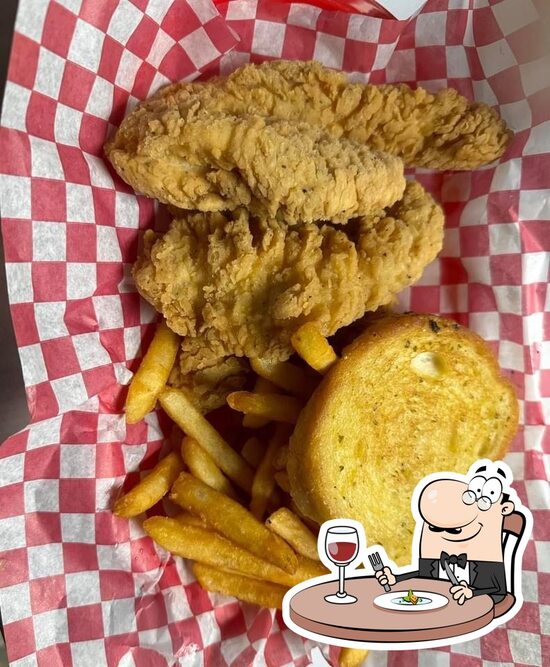 Menu at The grill out restaurant, USA
