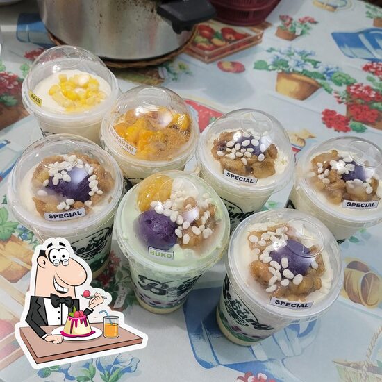 Menu at Bebang Halo-Halo desserts, Mandaluyong