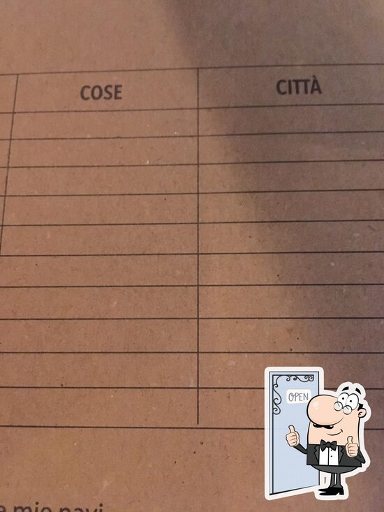 Menu da Pub Franco Marlo, Acquapendente