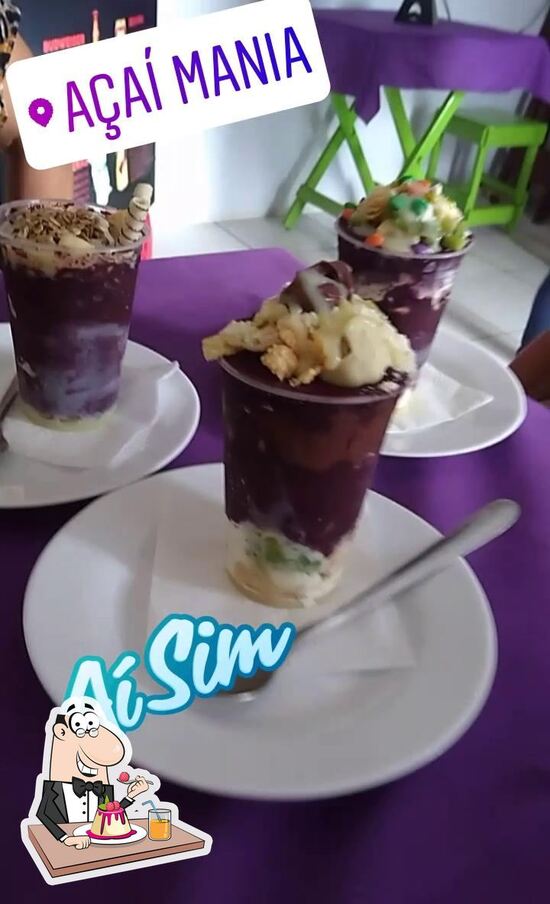 Menu at Açaí Mania restaurant, Jardim