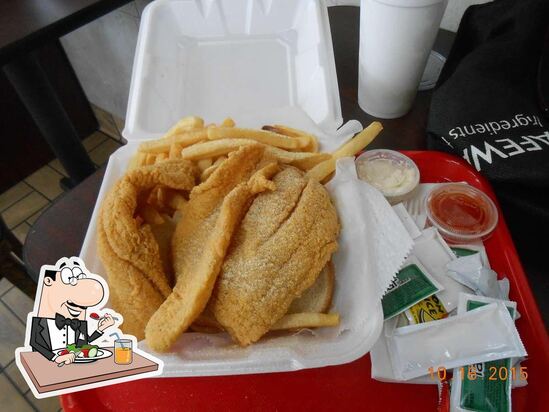 Menu at Hook Fish & Chicken fast food, Fort Myers