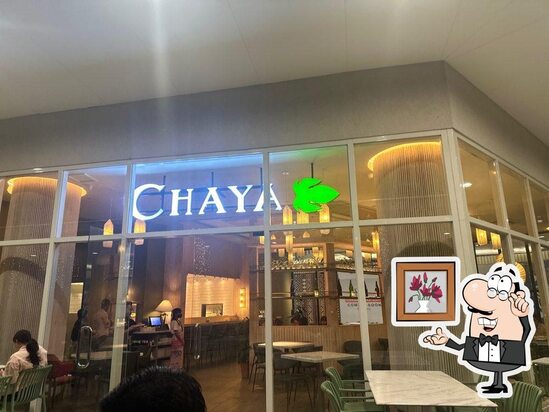 Menu at Chaya restaurant, Baguio