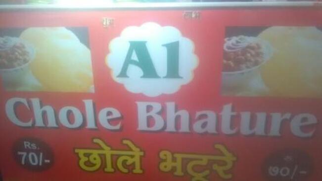 Menu at A-1 Chole Bhature, Pune