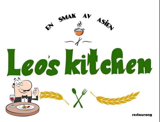 Menu at Leo's Kitchen restaurant, Fagersta