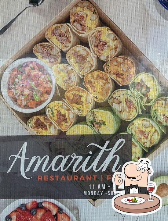 Carta de Amarith Farmhouse - Restaurant & Pie Shoppe, Fountain Valley