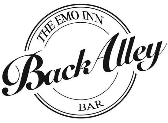 Menu at Back Alley Bar, Emo
