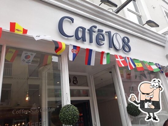 Menu at Cafe 108, Youghal