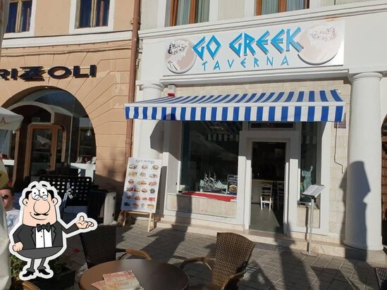 Menu at Go Greek, Brașov