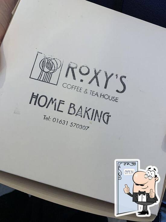 Menu at Roxy's Coffee & Tea House cafe, Oban
