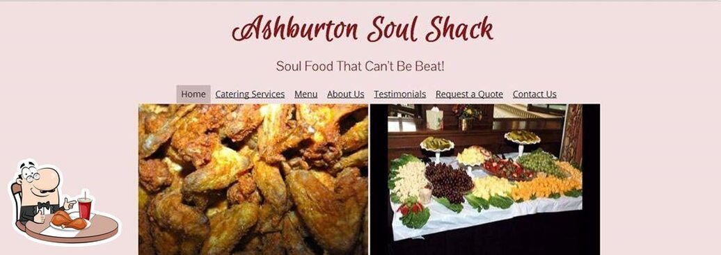 Menu at Ashburton Soul Shack Catering restaurant, Randallstown