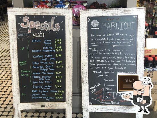 Maruichi Japanese Food&Deli scarsdale, Scarsdale - Restaurant menu ...