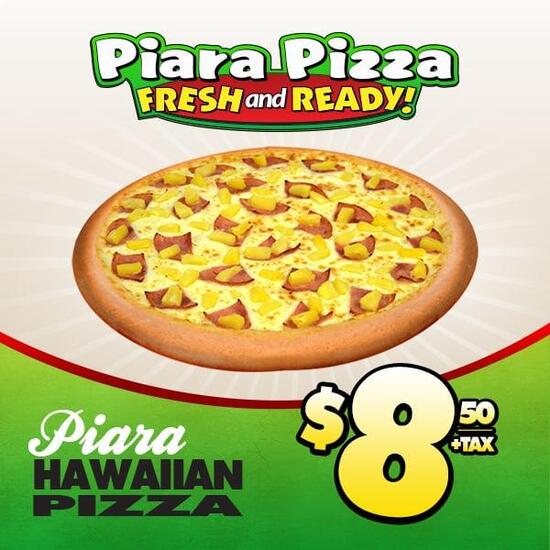Menu at Piara Pizza pizzeria, Hawthorne
