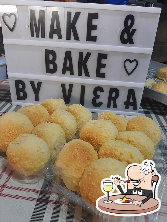 Menu at make and bake, Santa Maria