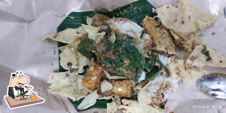Menu at Nasi Pecel Pincuk Khas Blitar restaurant, Abiansemal