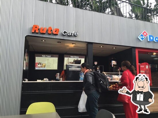 Menu at Ruta Cafe, Mexico City, Terminal de Autobuses de Pasajeros de ...