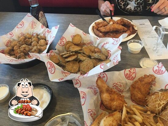 Menu at Slim Chickens restaurant, Biloxi