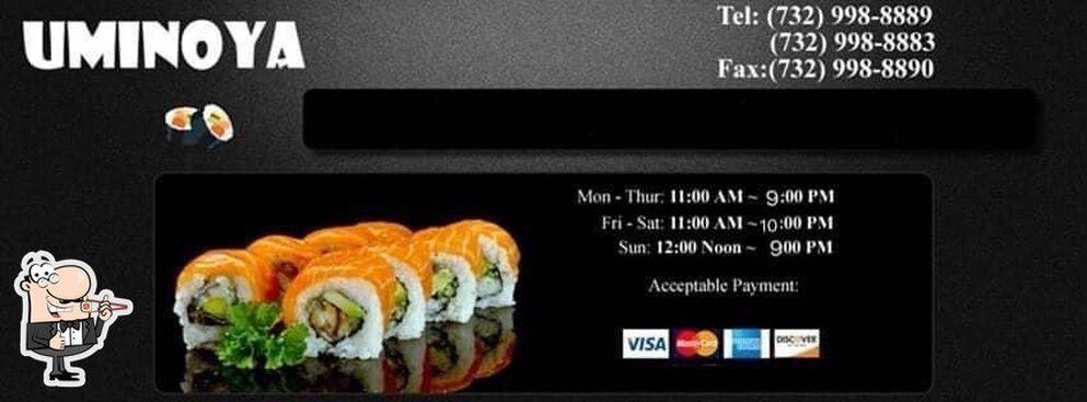 Uminoya Sushi & Hibachi Restaurant in Toms River - Restaurant menu and ...